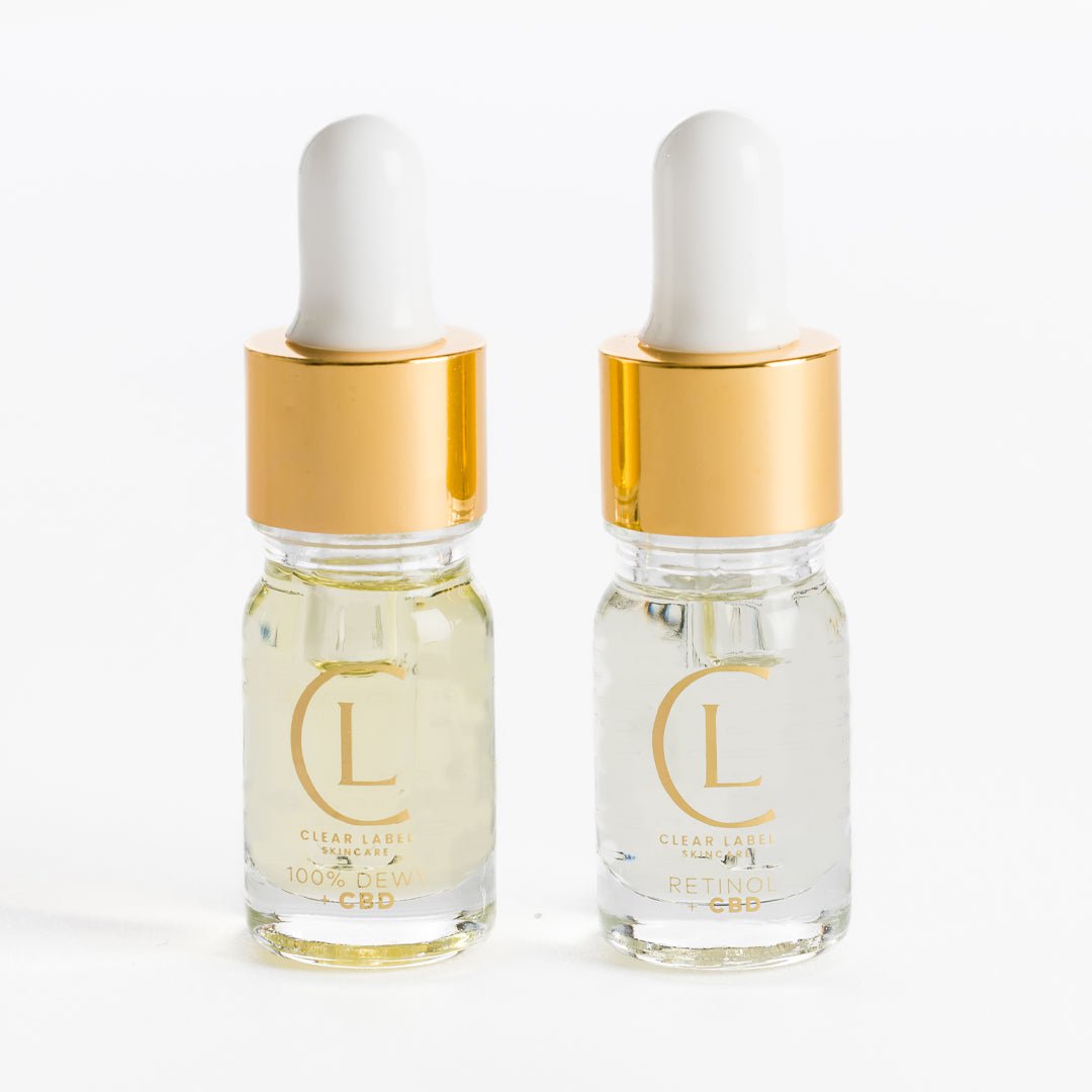 Dewy Duo | Dewy Face Oil | Dewy Hydrated Skin – Clear Label Skin Care